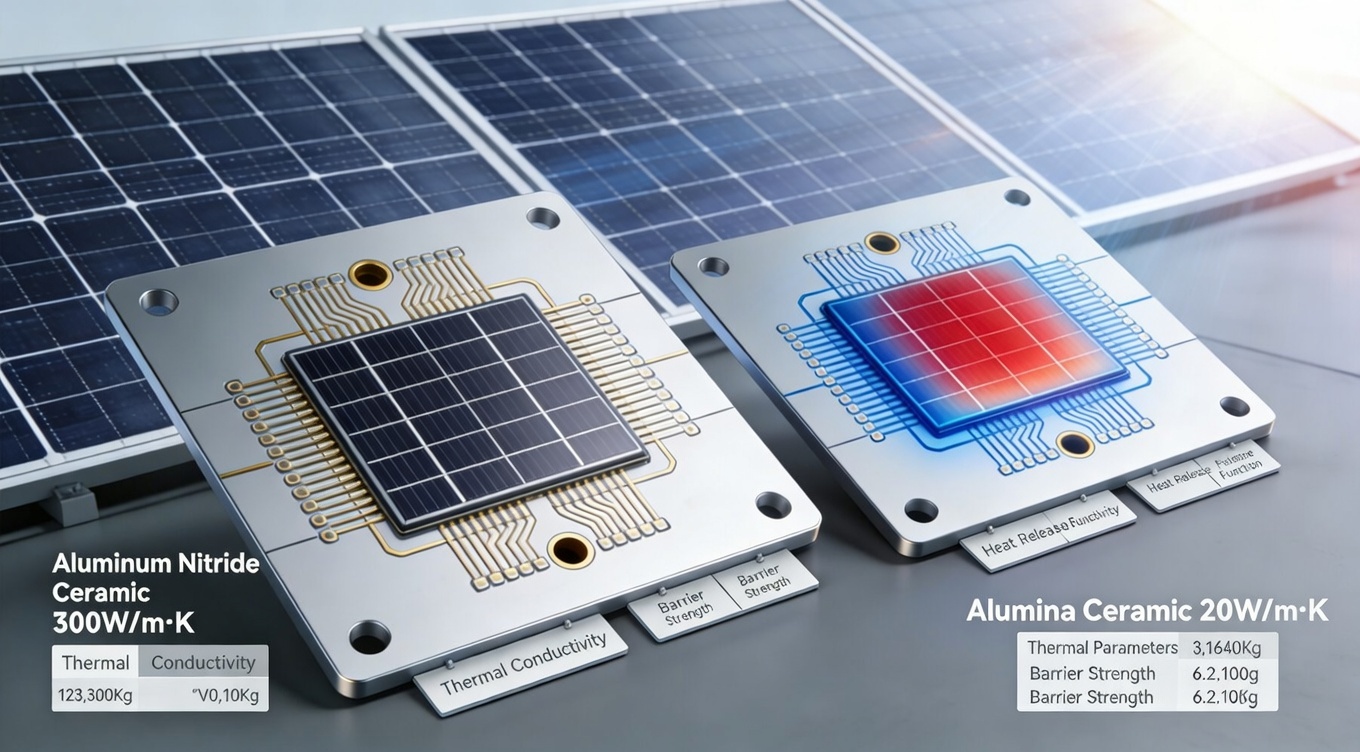 High Thermal Conductivity Ceramic PCB for Solar | Ceramic PCB Solutions